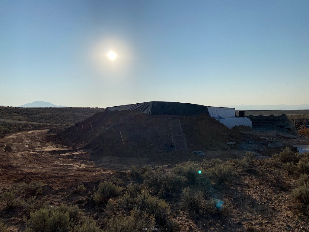 E3 Encounter Earthship Progress Images - Earthship Biotecture