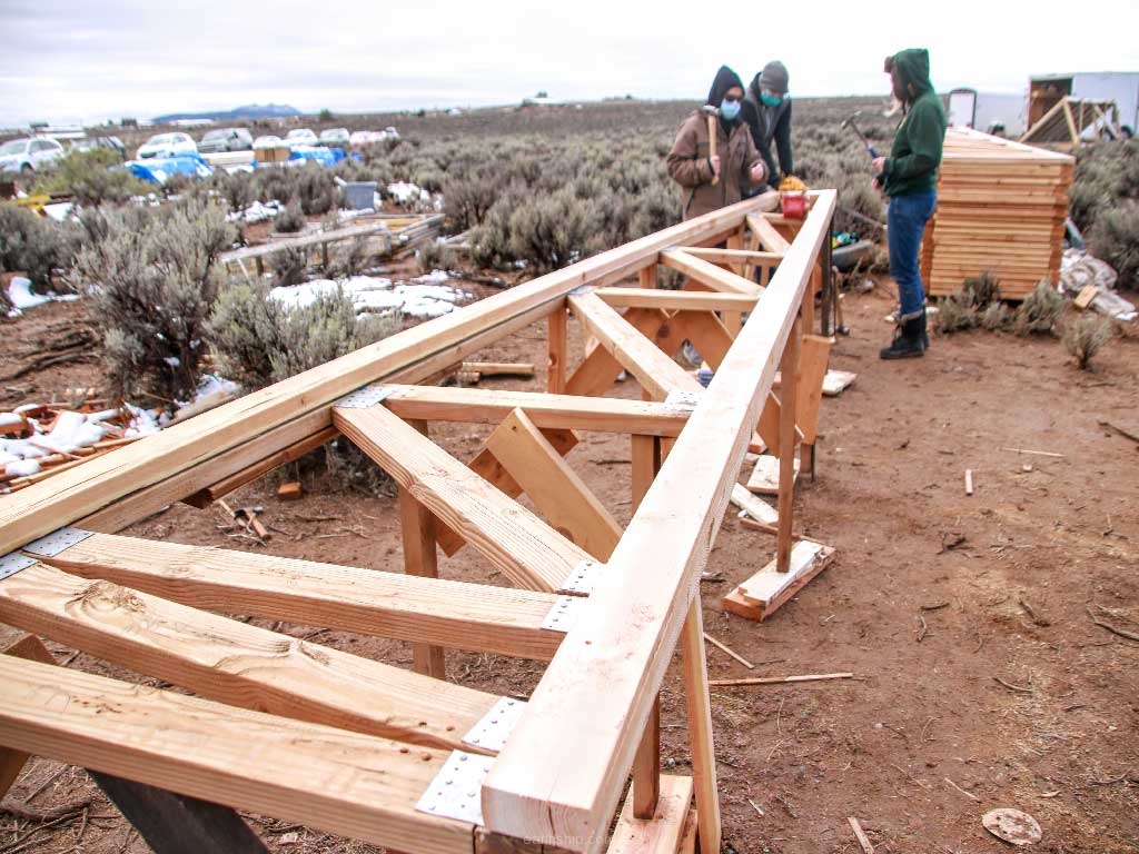E3 Encounter Earthship Progress Images - Earthship Biotecture